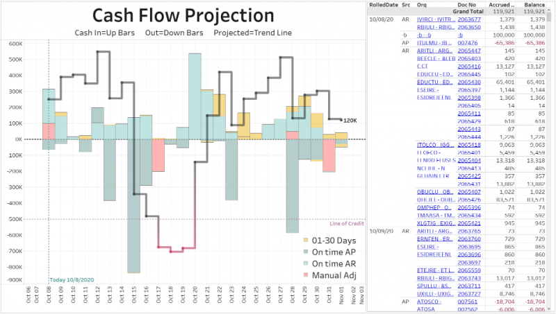 Cash Flow Projection